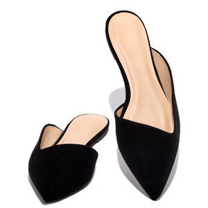 Wild Diva | Shoes | New Closed Toe Slide On Loafer Flat Sandal Shoes ...